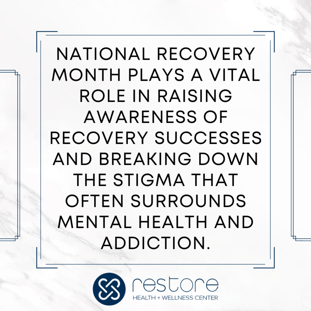 What is National Recovery Month? • Restore Center LA